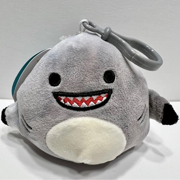 Squishmallows | Other | Gordon The Shark Squishmallow Key Chain Clip On ...
